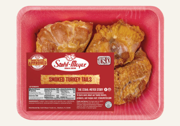 Tray-Pack Smoked Turkey Tails - Stahl-Meyer Foods, Inc.